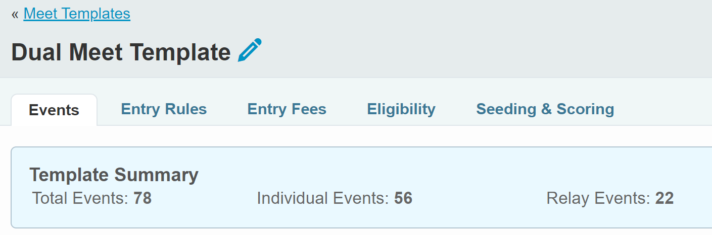 Creating Meets (Options) – SwimTopia Help Center