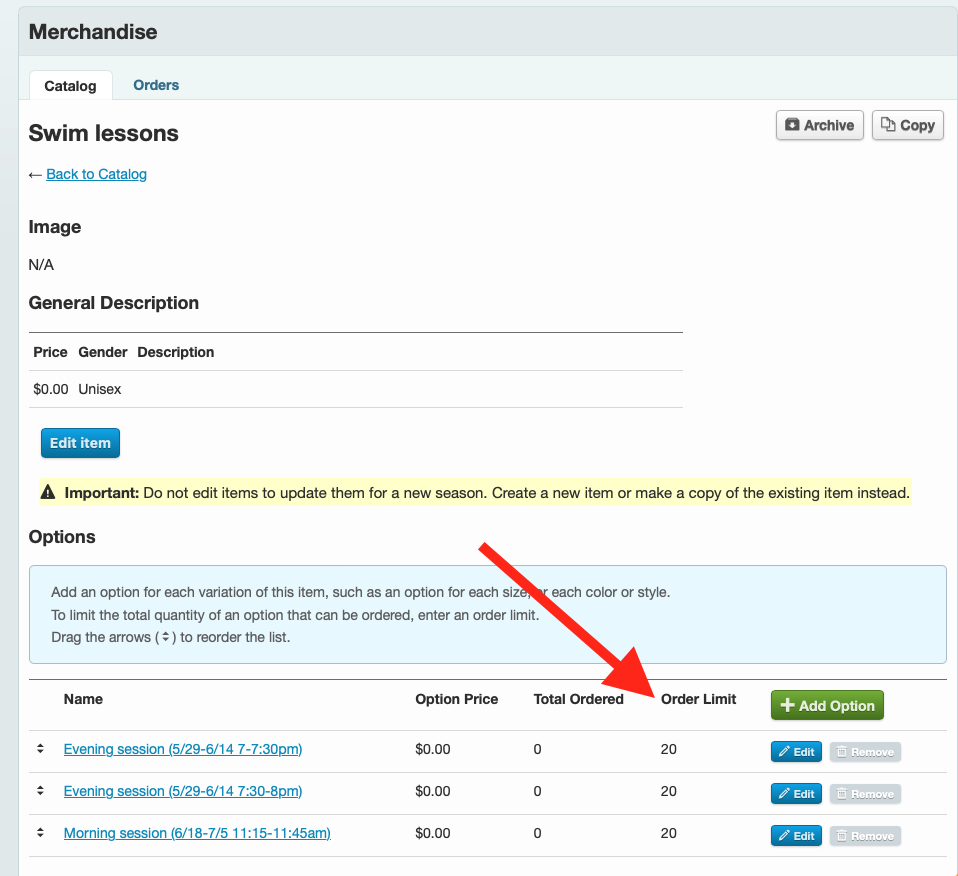 Registration Fees - Scenarios and Setup – SwimTopia Help Center