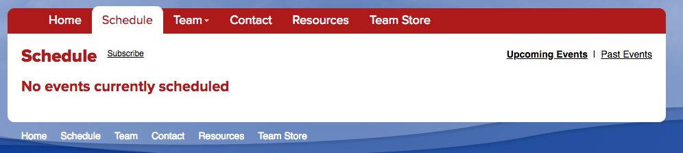 Schedule (Website View): Calendar Display Mode – SwimTopia Help Center