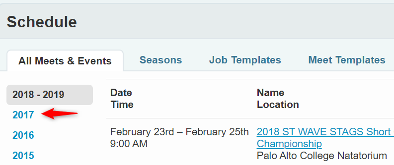 Creating Meets (Options) – SwimTopia Help Center
