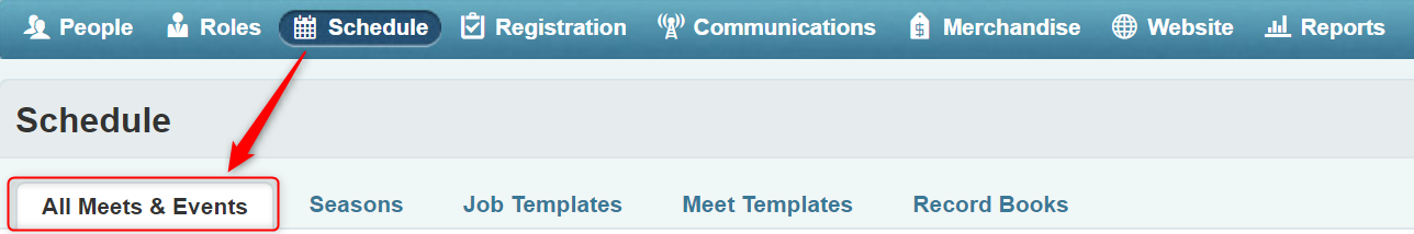 Creating Meets (Options) – SwimTopia Help Center