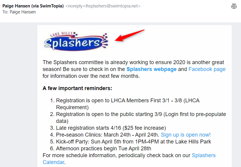 Adding Team Logos, Sponsor Logos, or Buttons to Emails – SwimTopia Help ...