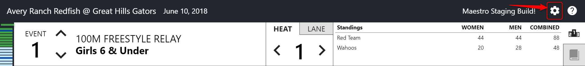 Meet Maestro Settings – Finish & Export – SwimTopia Help Center