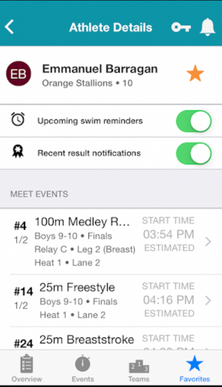 SwimTopia Mobile App - Pro Subscription Feature Details – SwimTopia ...