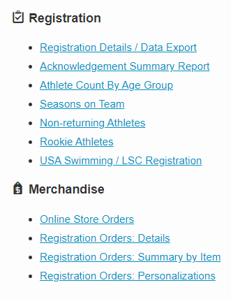 View and Manage Submitted Registrations – SwimTopia Help Center